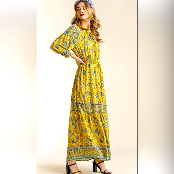 violet skies | Dresses | Pretty Maxi By Violet Skies Has That Boho Look ...
